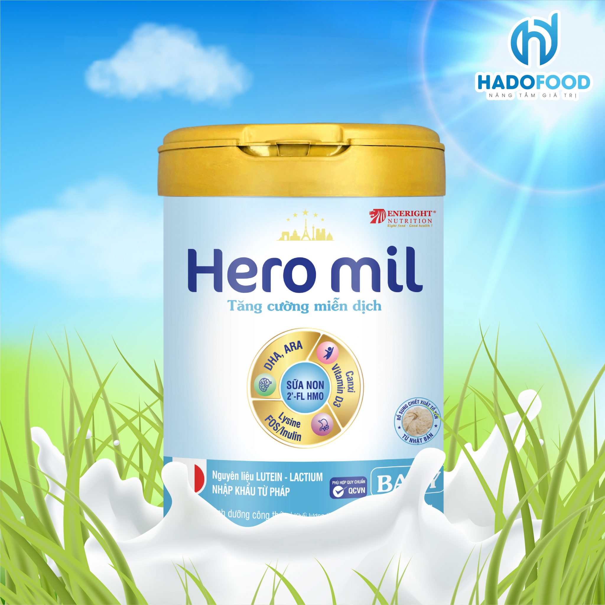 Sữa Hero Mil Baby 360g - Công Ty Cổ Phần Dinh Dưỡng Hadofood