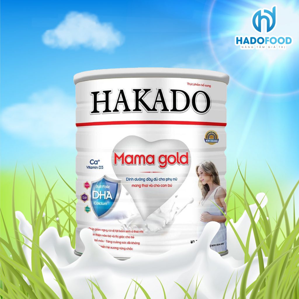 Sữa Hakado Mama Gold 900g - Công Ty Cổ Phần Dinh Dưỡng Hadofood