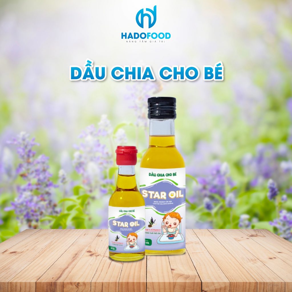 Dầu hạt chia Star Oil - Công Ty Cổ Phần Dinh Dưỡng Hadofood